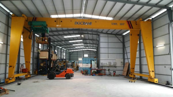 Hongkong - Kren Gantry Girder Tunggal 10 Tan | DGCRANE