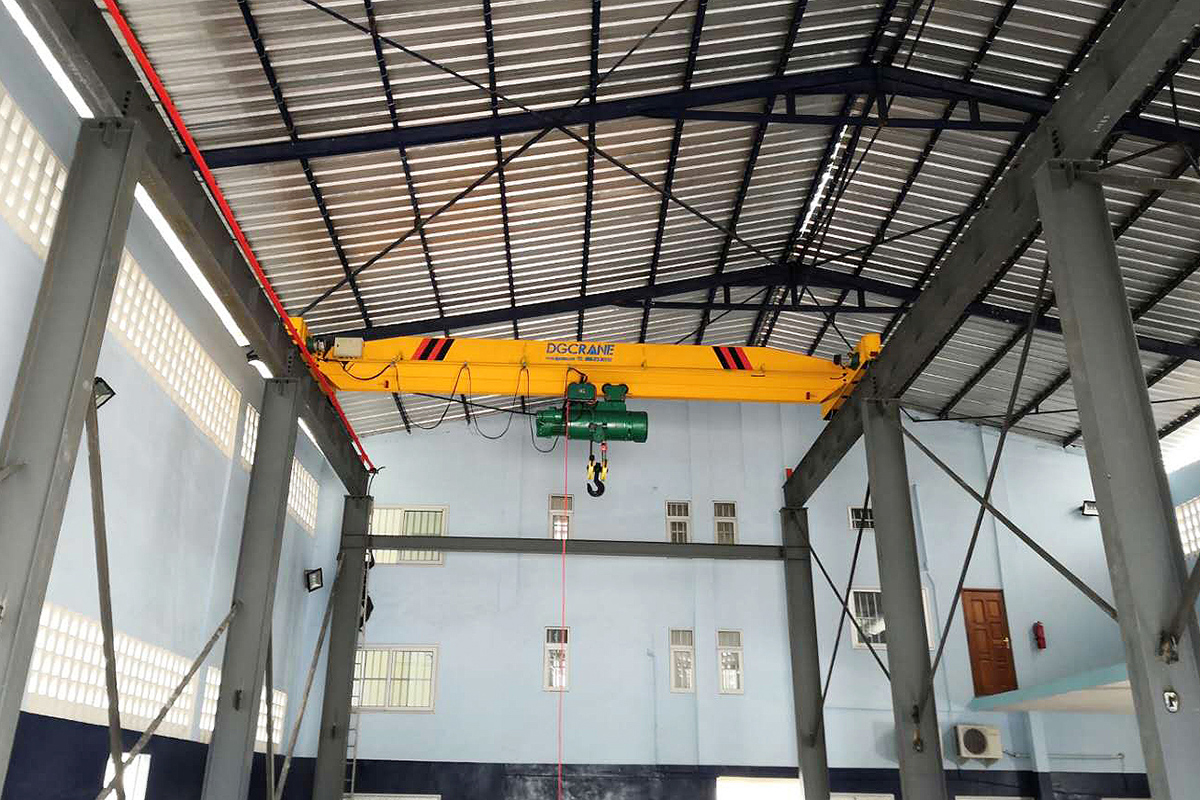 Single Girder Eot Cranes Manufacturer in China | DGCRANE
