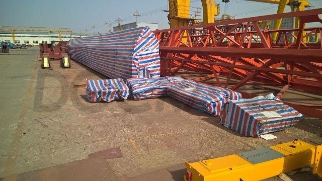 16 ton enkelbalks portalkranar levererade till Qatar | DGCRANE
