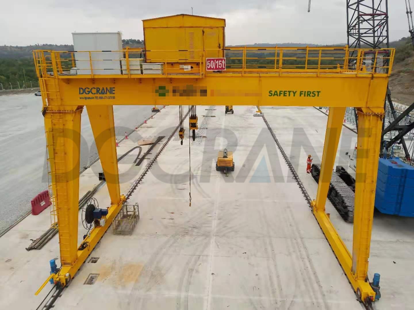 4 sets of MG 50T/15T-S:13.5M A5 European Type Double Girder Gantry ...