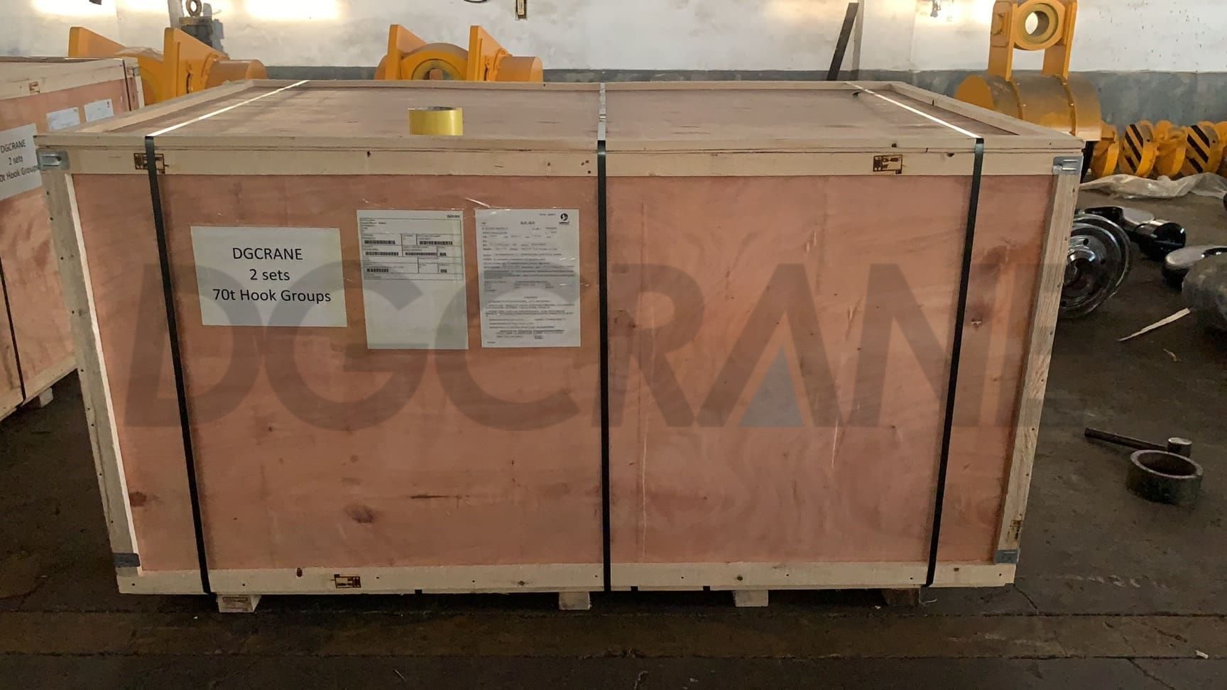 2sets Of 70t Crane Hook Groups For Sale to Poland | DGCRANE
