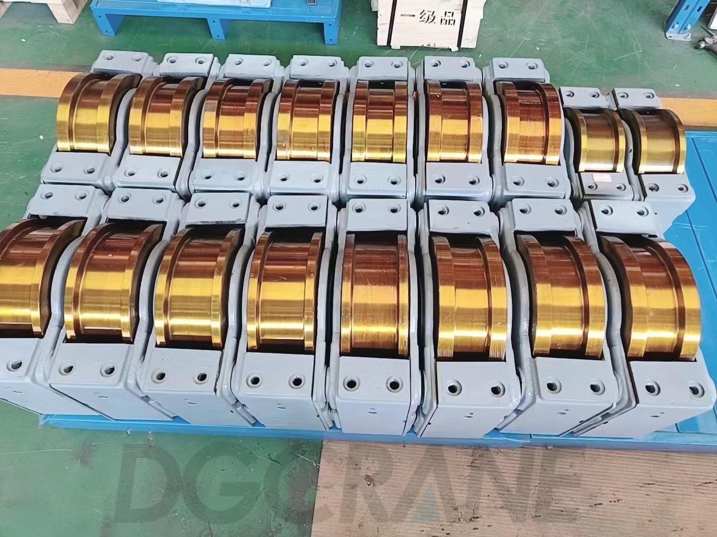 DRS 휠 블록: 17세트의 고품질 휠 블록이 싱가포르 고객에게 배송됨 | DGCRANE