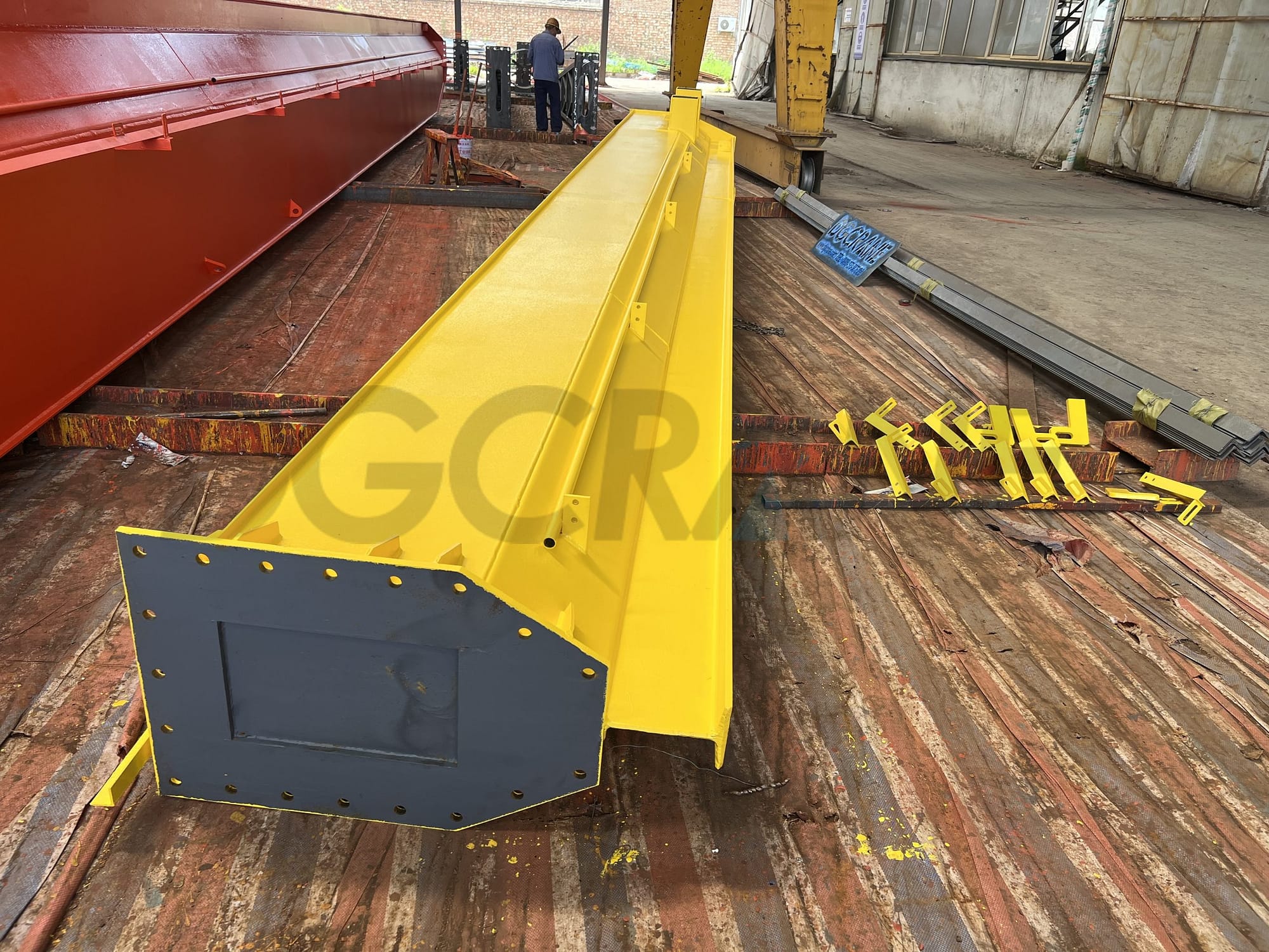 1 set low-temperature resistant gantry crane delivered to KZ(Kazakhstan ...