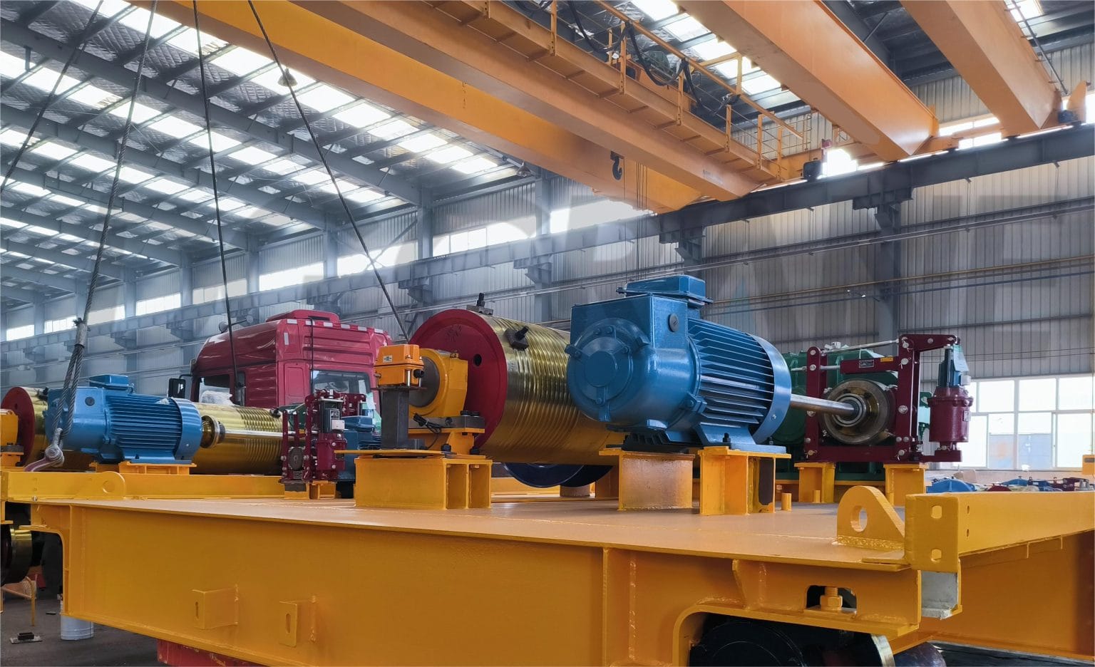 Nigeria-projekt: Alle overliggende krandele undtagen fjernbjælke og ...