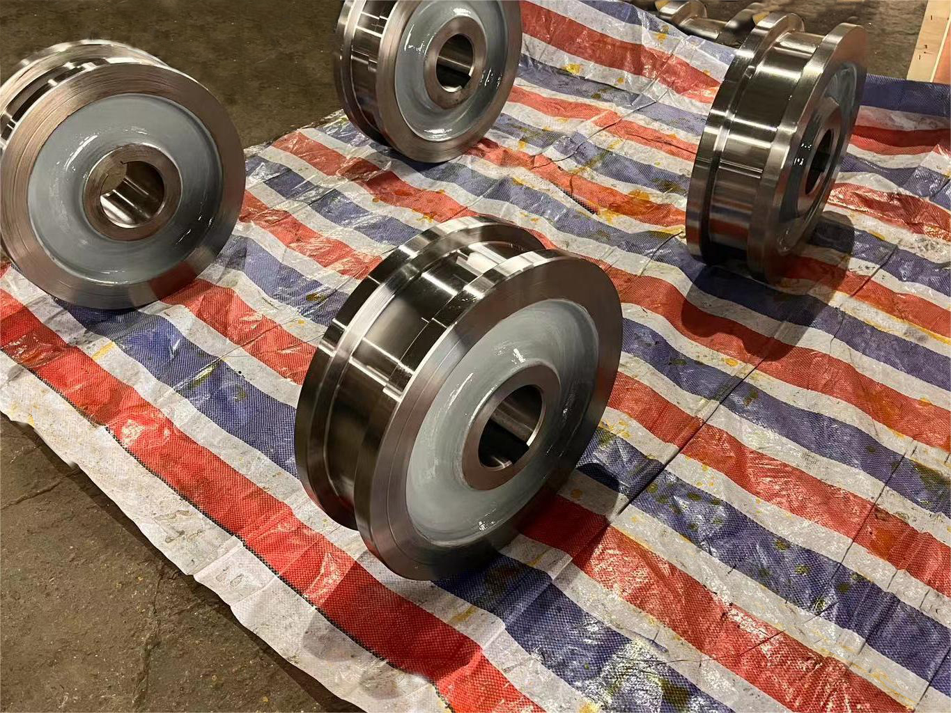 12PCS Crane Wheels Delivered To Argentina | DGCRANE