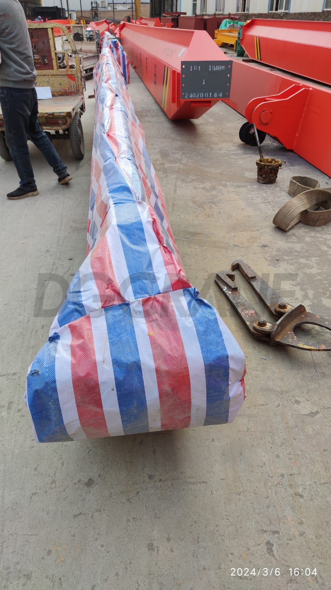 LD 2T Single Girder Overhead Crane Delivered To Philippines | DGCRANE