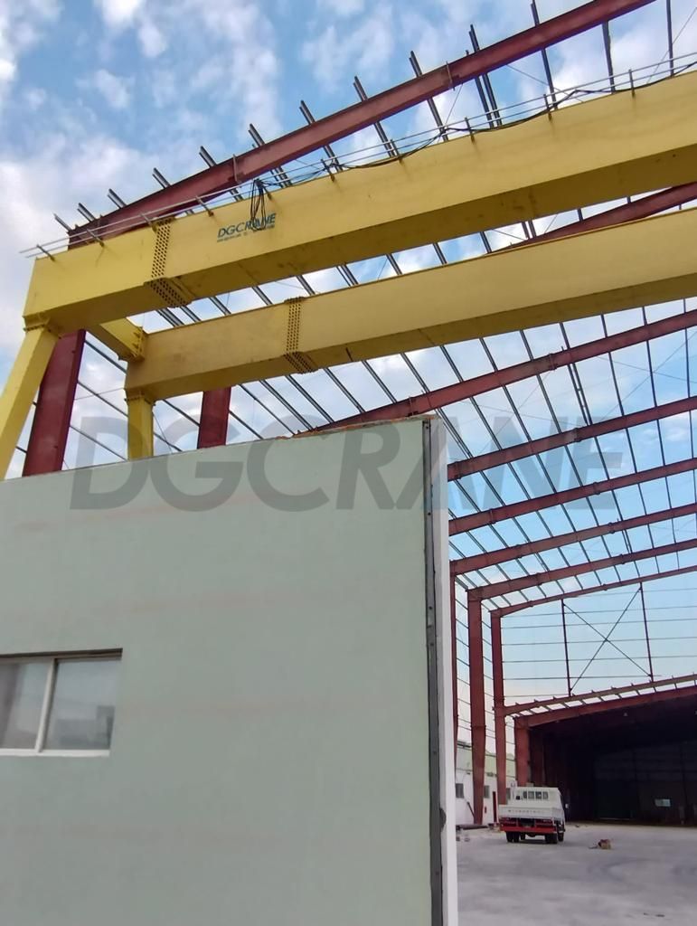 25 Ton MG Double Girder Gantry Crane Delivered To Qatar | DGCRANE 25 Ton MG Double Girder Gantry Crane Delivered To Qatar | DGCRANE