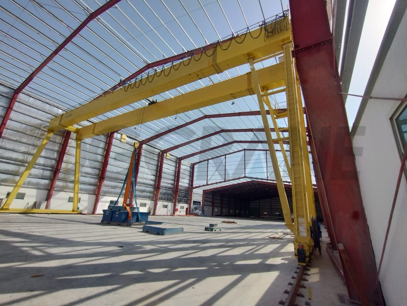 25 Ton MG Double Girder Gantry Crane Delivered To Qatar | DGCRANE