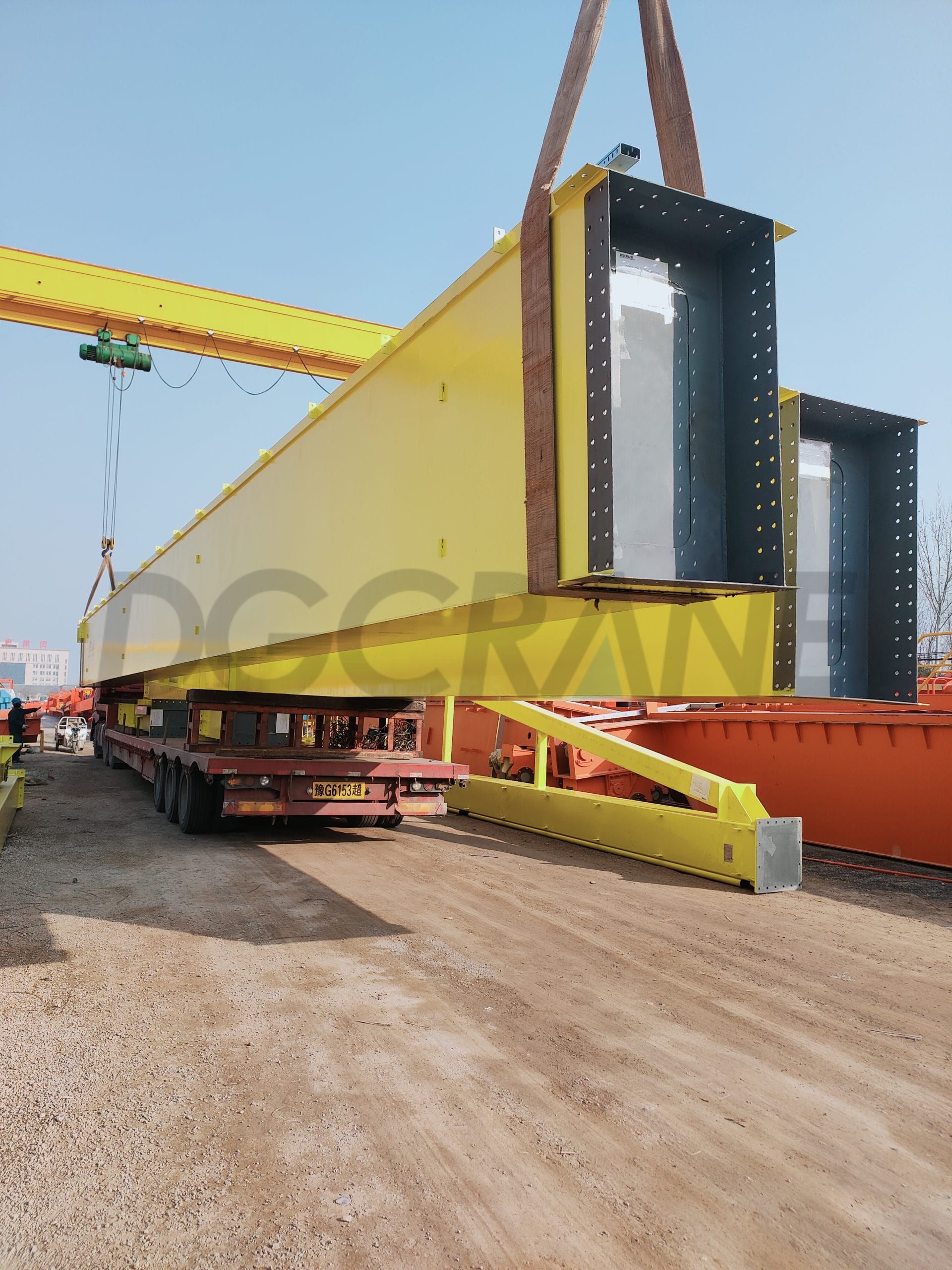 25 Ton MG Double Girder Gantry Crane Delivered To Qatar | DGCRANE
