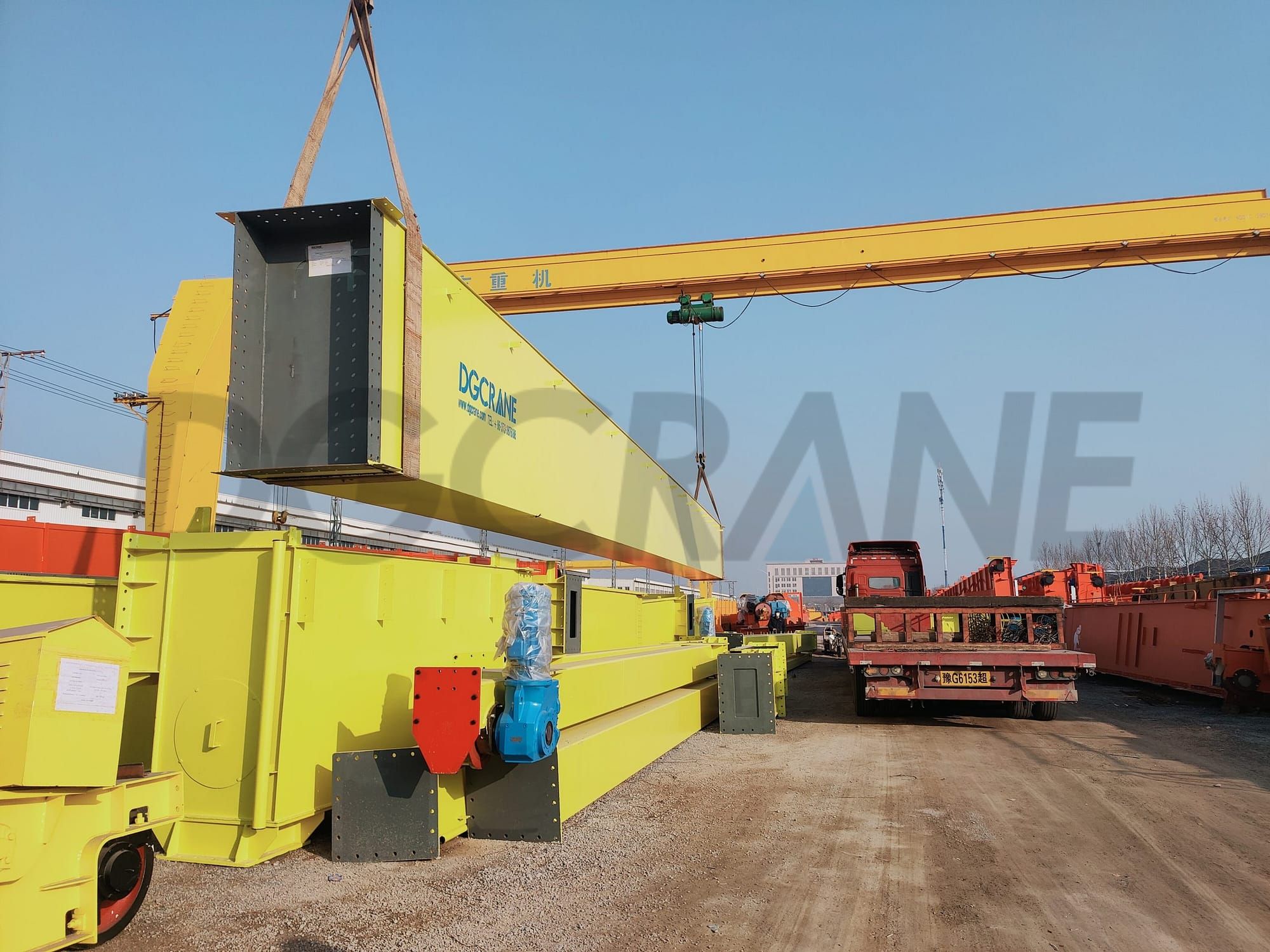25 Ton MG Double Girder Gantry Crane Delivered To Qatar | DGCRANE