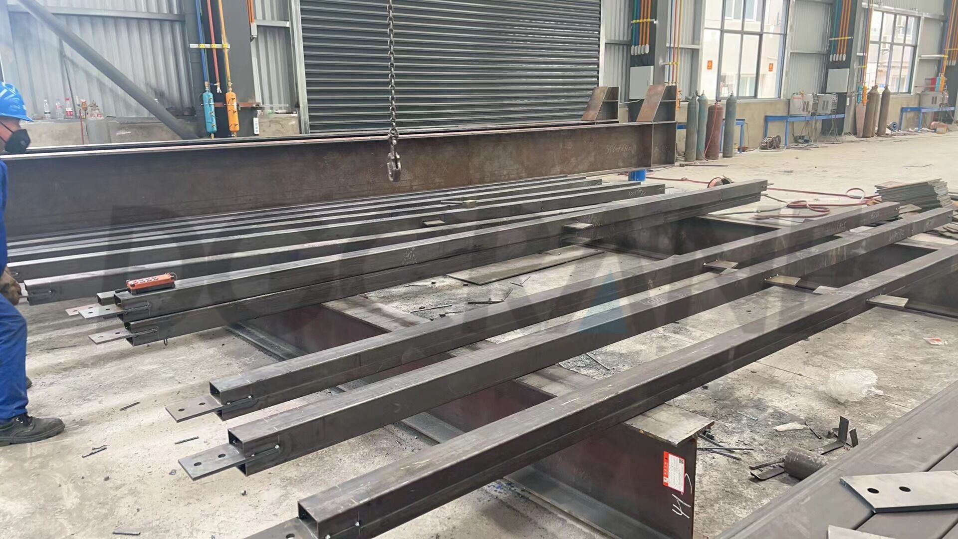 Chilean Client's Office Steel Structure And Factory Renovation Project ...