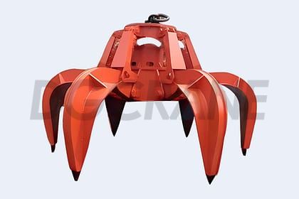 Remote Control Clamshell Grab Bucket Manufacturer in China | DGCRANE