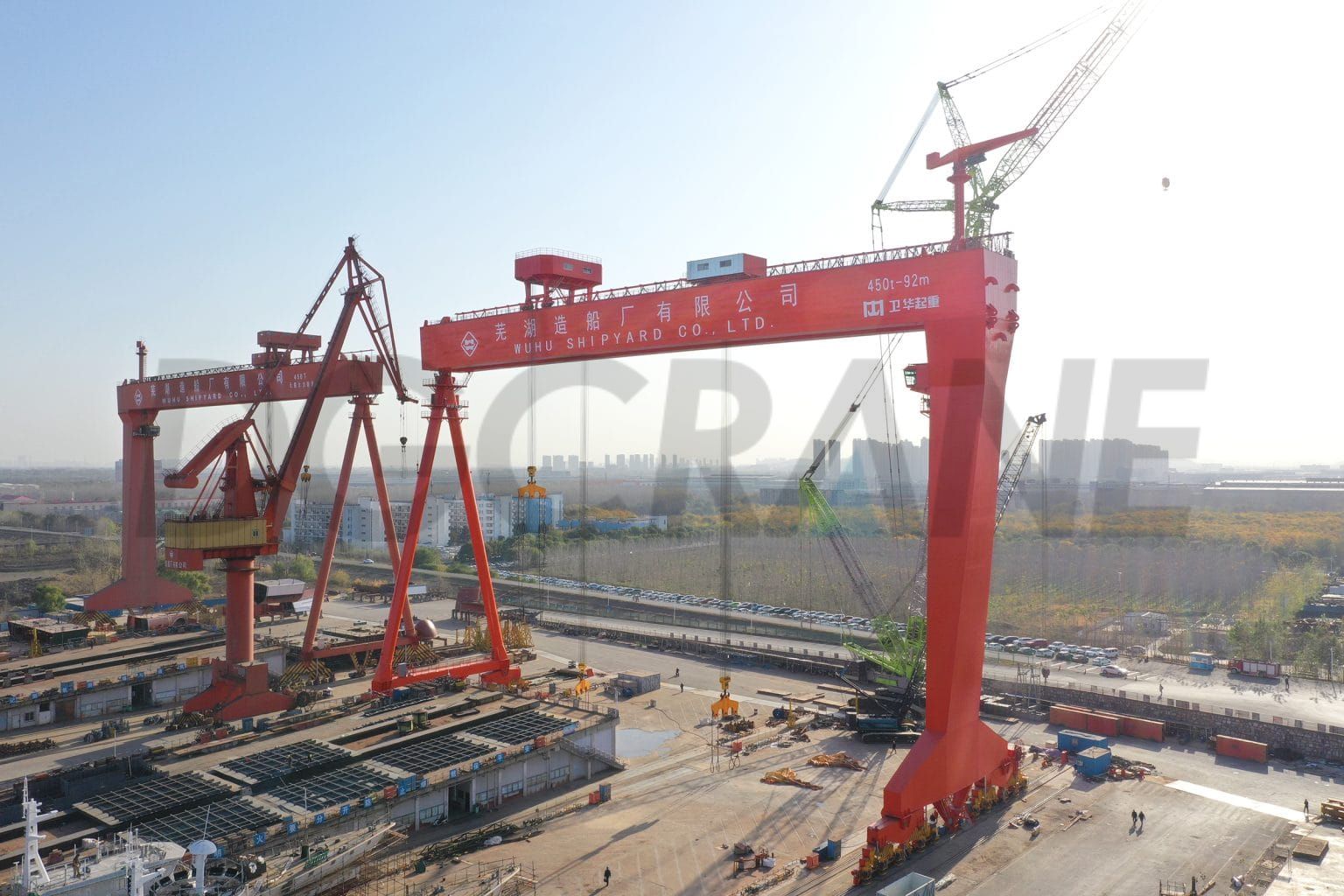 Different Types of Container Cranes, Shipyard Cranes, Cargo Cranes Used ...