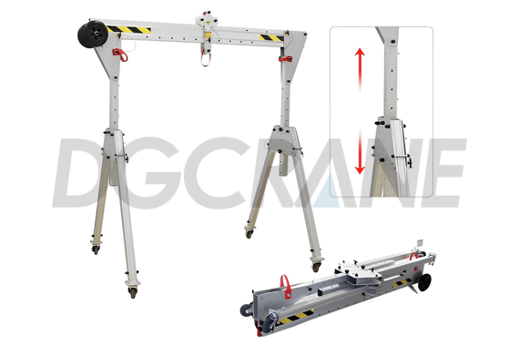 Different Types of Small Portable Aluminium Gantry Cranes: Cost Effective