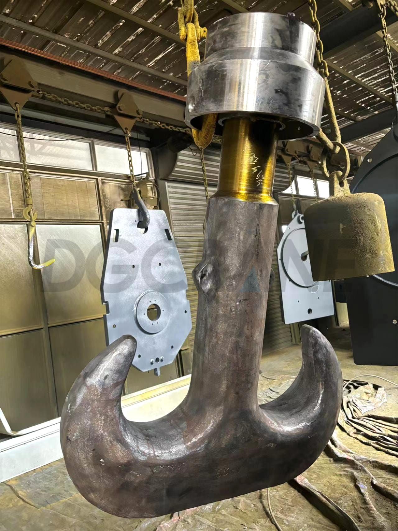 130 Ton Crane Hook Assembly Delivered To Poland | DGCRANE