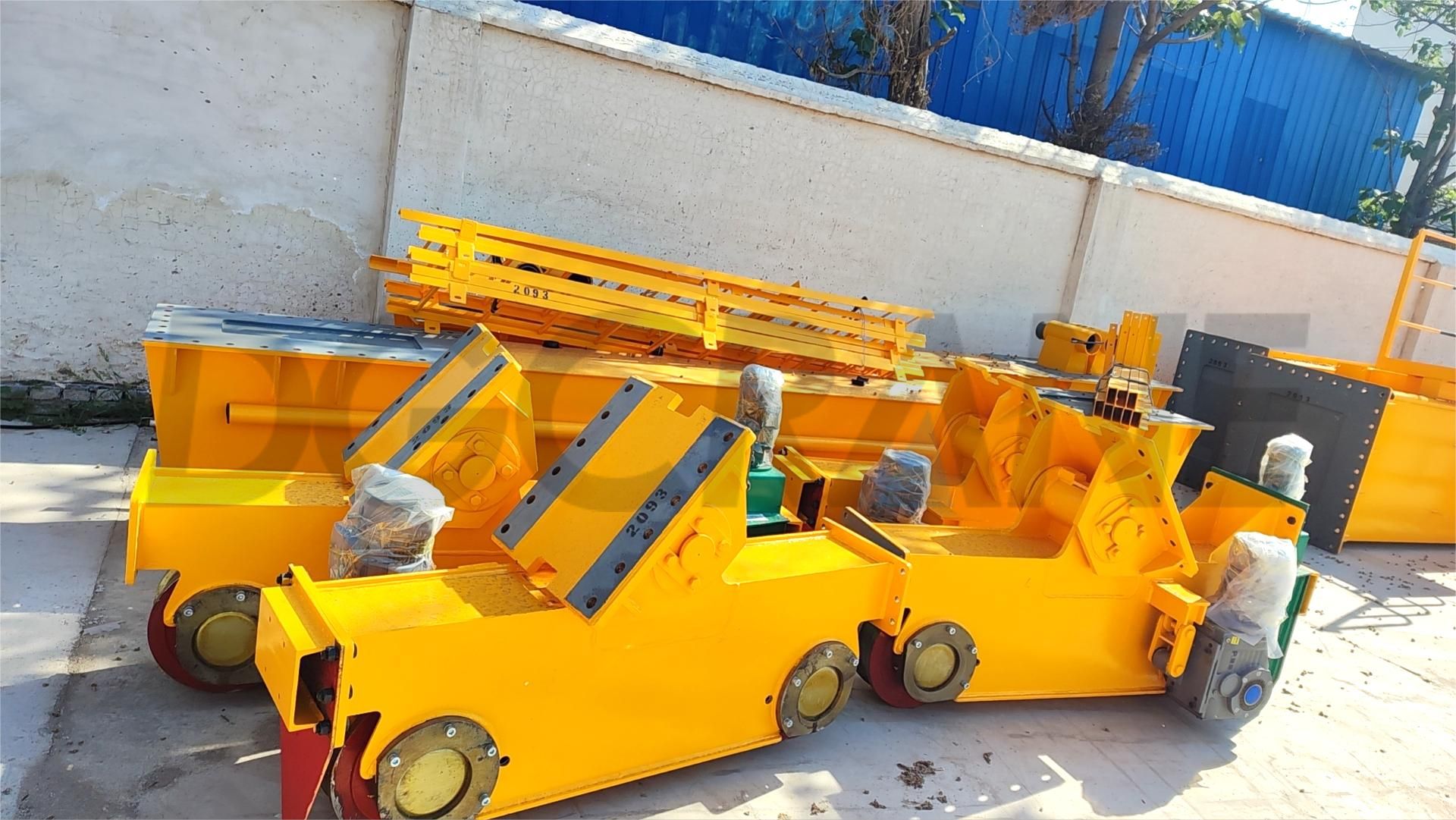 70 Ton Double Girder Gantry Crane Delivered to Uzbekistan | DGCRANE