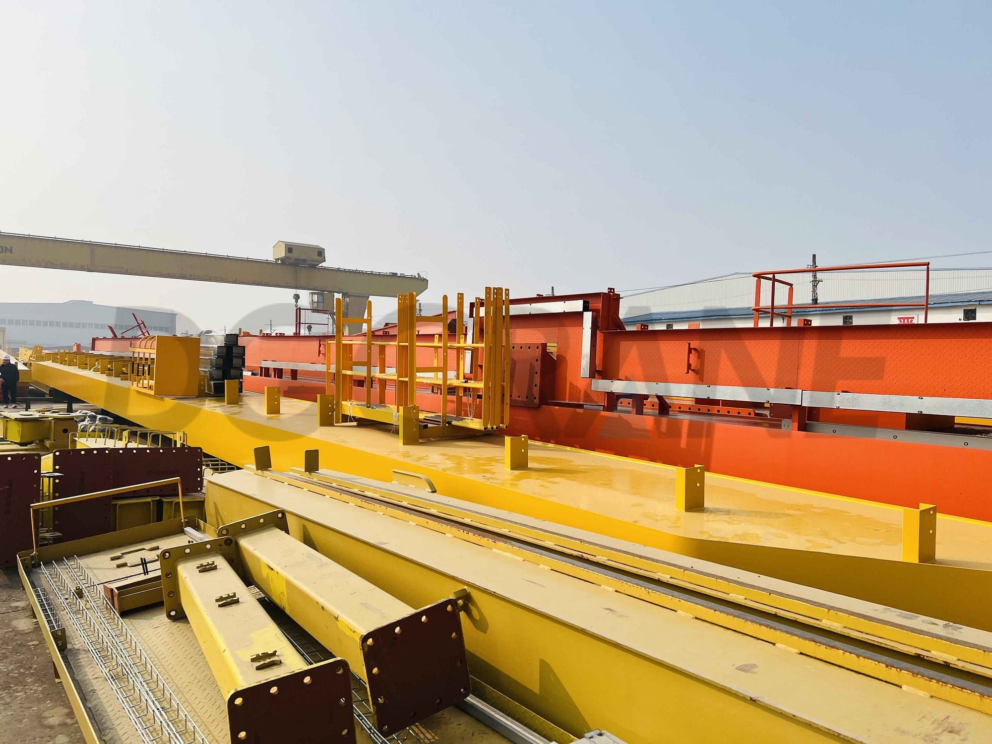 8 Sets QDXX Double Girder Overhead Crane and 1 Set HD Single Girder ...