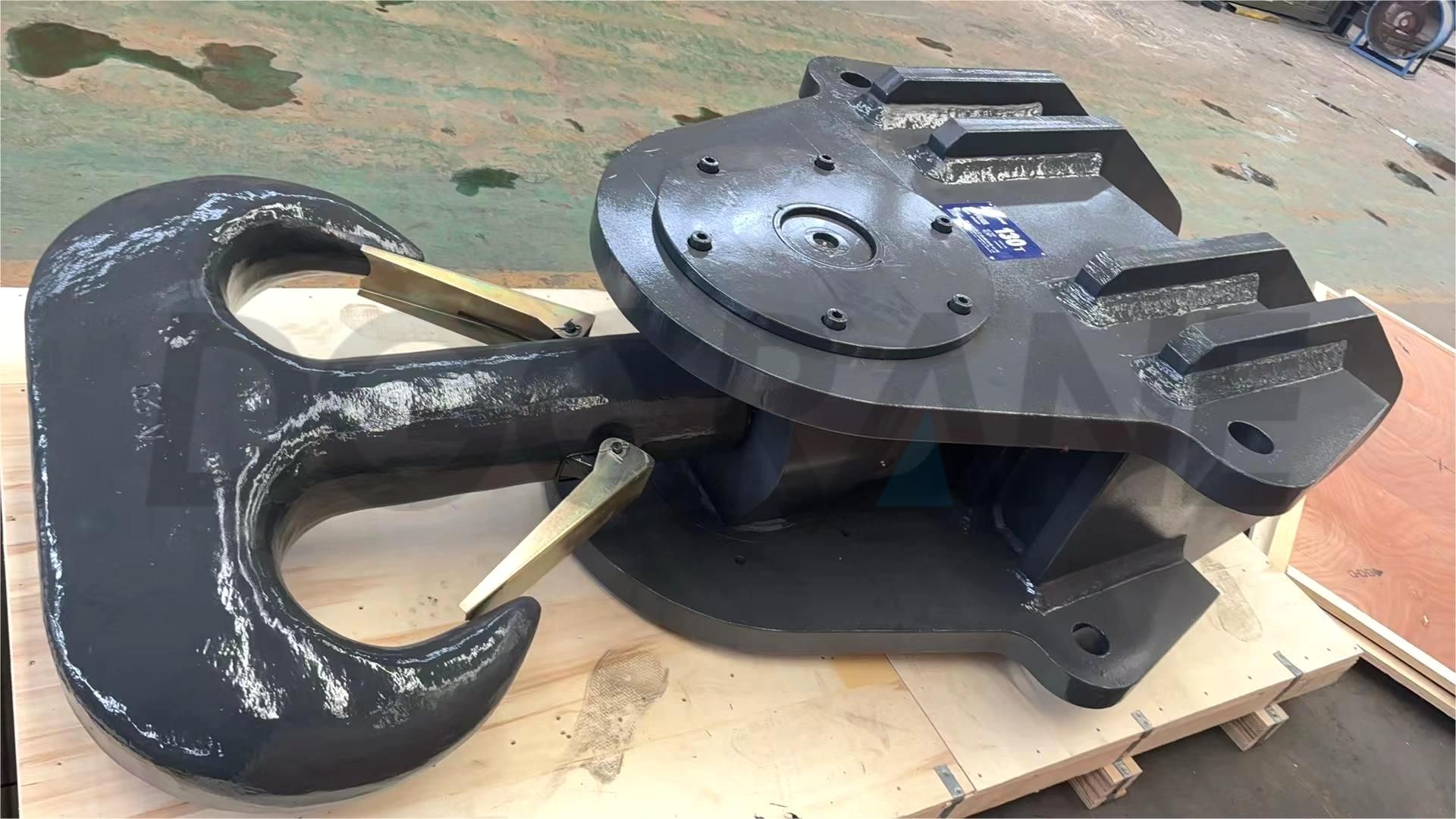 130 Ton Crane Hook Assembly Delivered To Poland | DGCRANE