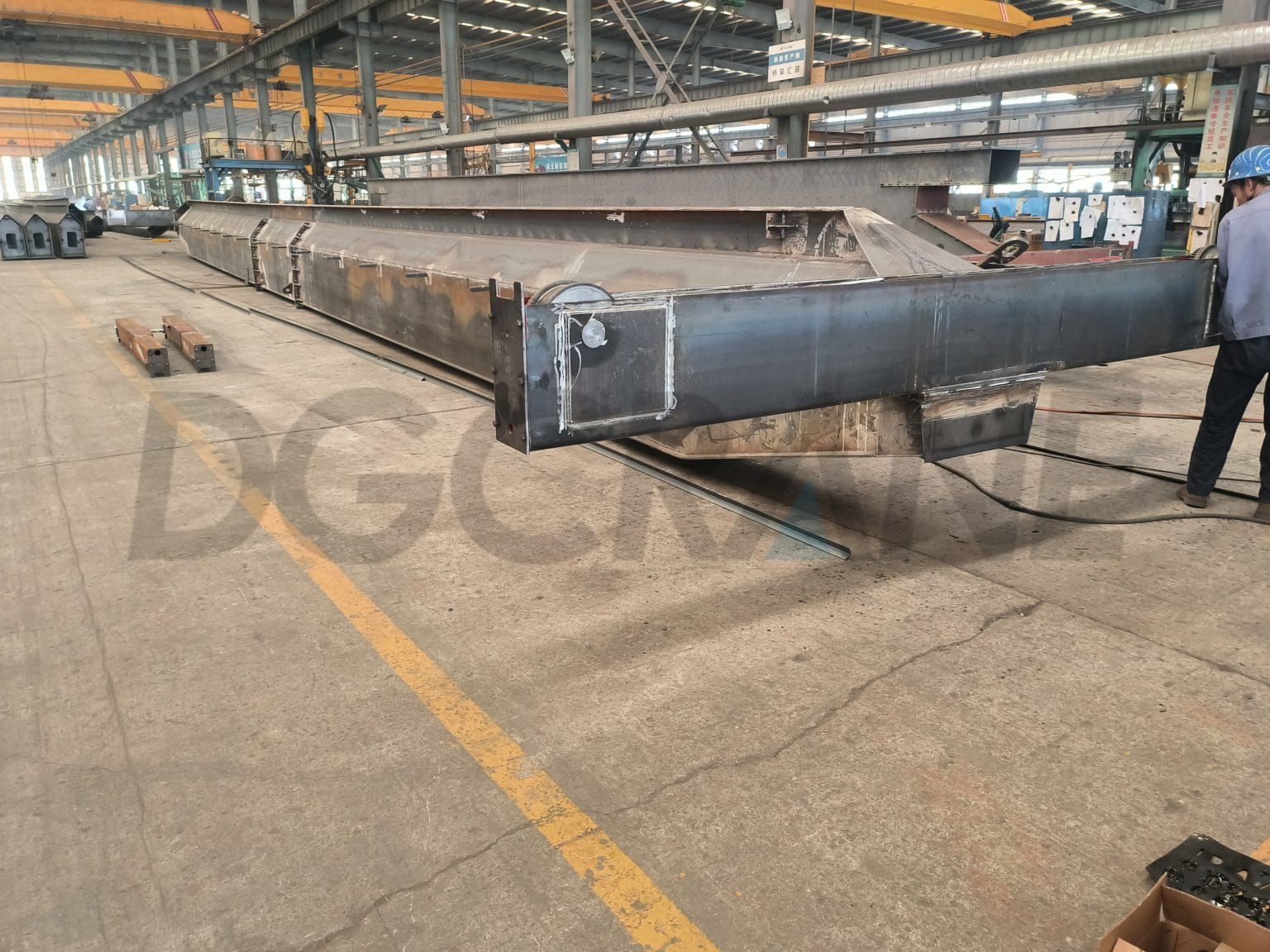10 Ton LD Single Girder Overhead Crane Exported To Turkmenistan | DGCRANE