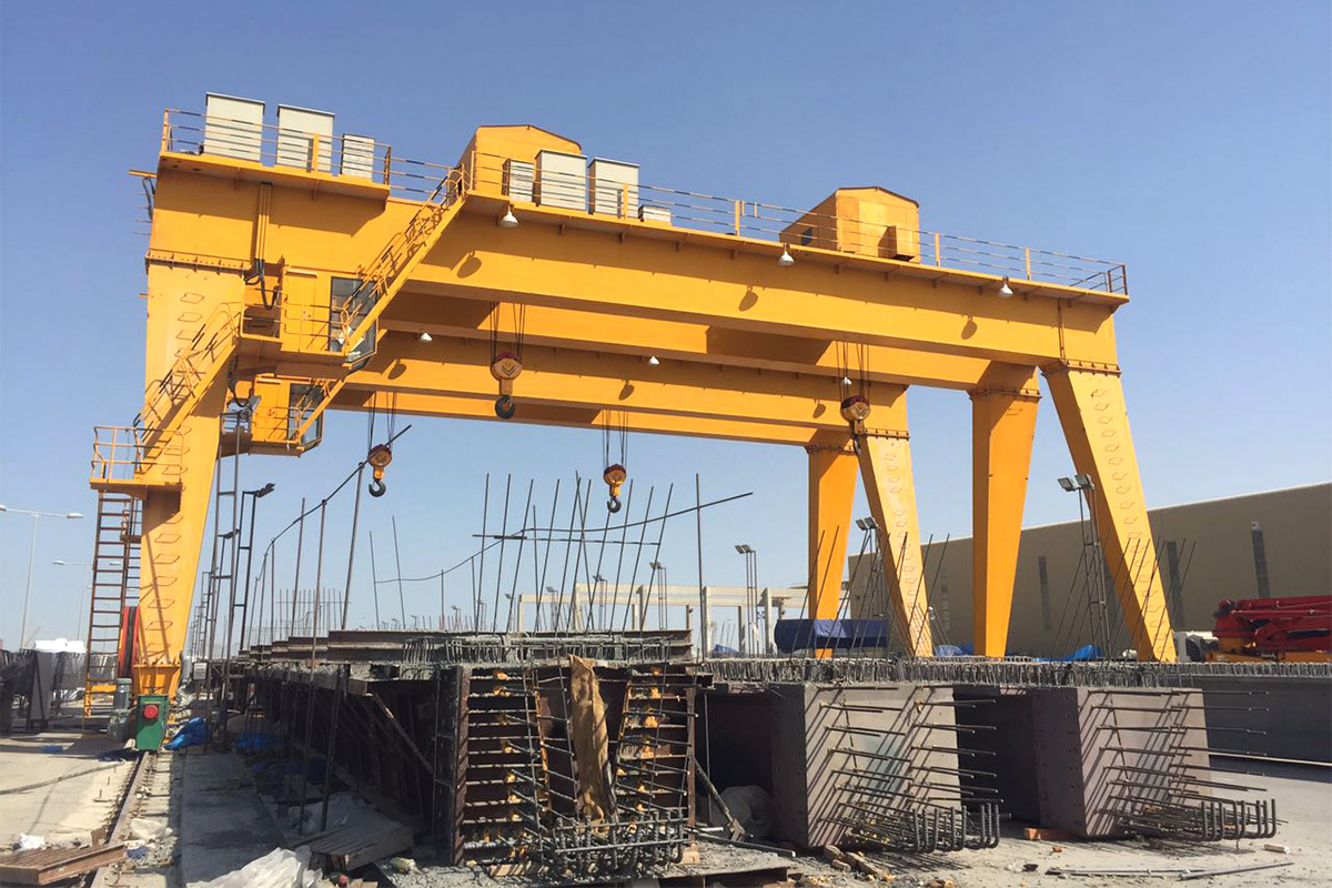 Casting Yard Gantry Cranes Manufacturer In China | DGCRANE