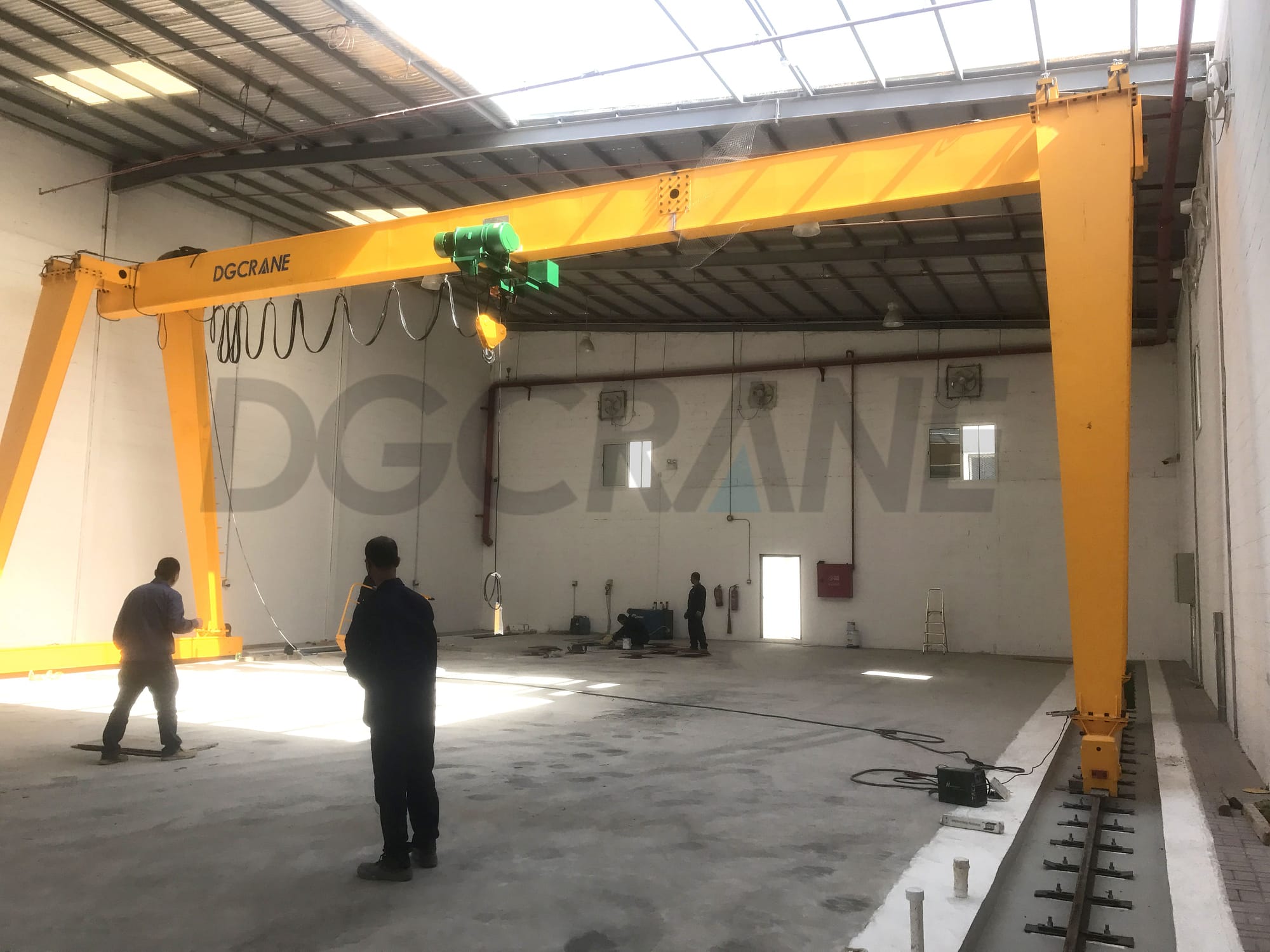 Installation of Gantry Crane (with a Real Case) | DGCRANE