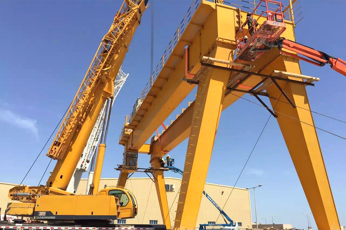Casting Yard Gantry Cranes Manufacturer In China | DGCRANE