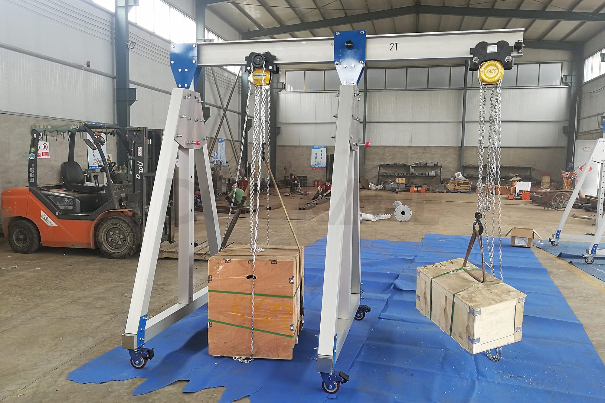 Aluminum Gantry Crane: Solution for Clean Environments | DGCRANE