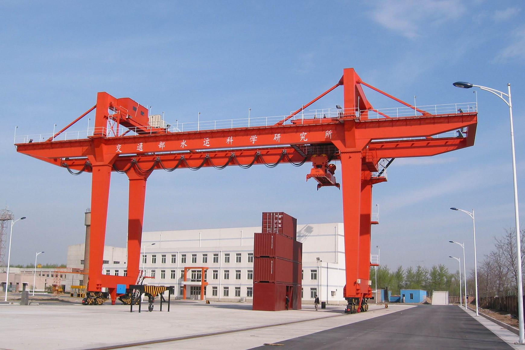 Container Gantry Cranes (RMG) Manufacturer In China | DGCRANE