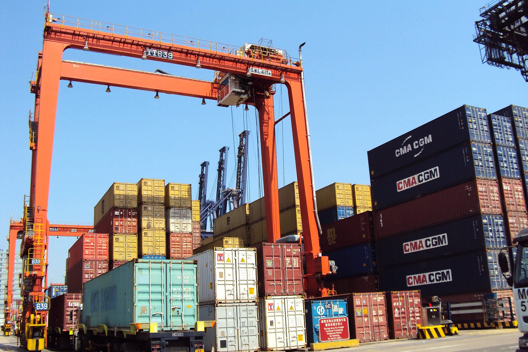 Container Gantry Cranes (RMG) Manufacturer In China | DGCRANE