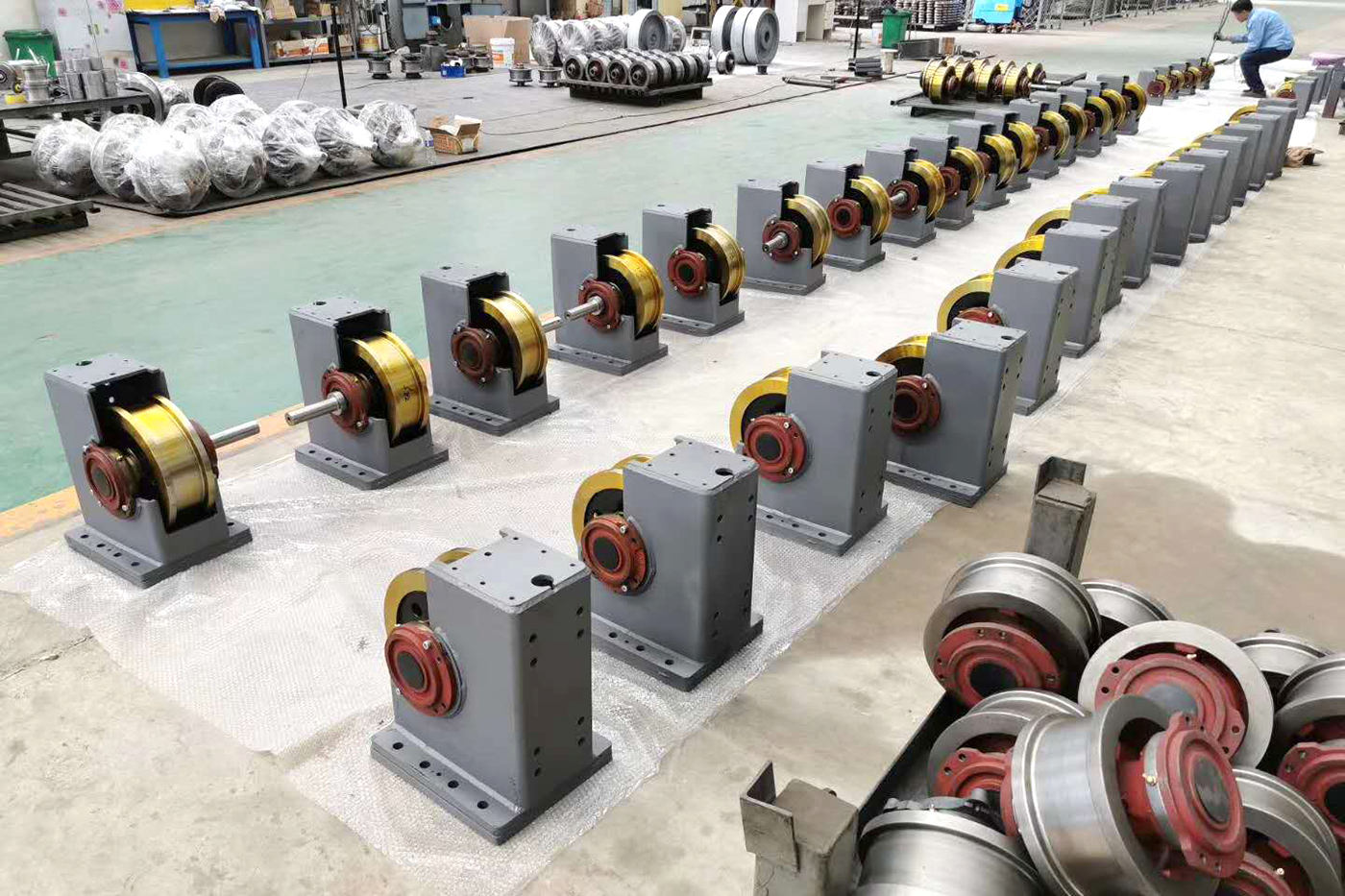 DRS Wheel Blocks System Manufacturer In China | DGCRANE