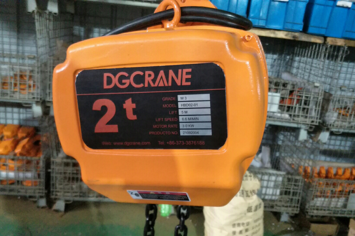 Chain Hoists Manufacturer In China | DGCRANE