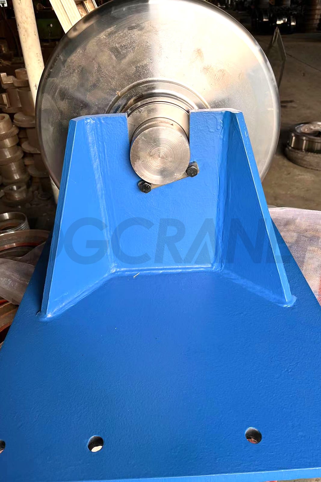 4pcs of Ø450 Forged wheel Frame exported to Thailand | DGCRANE