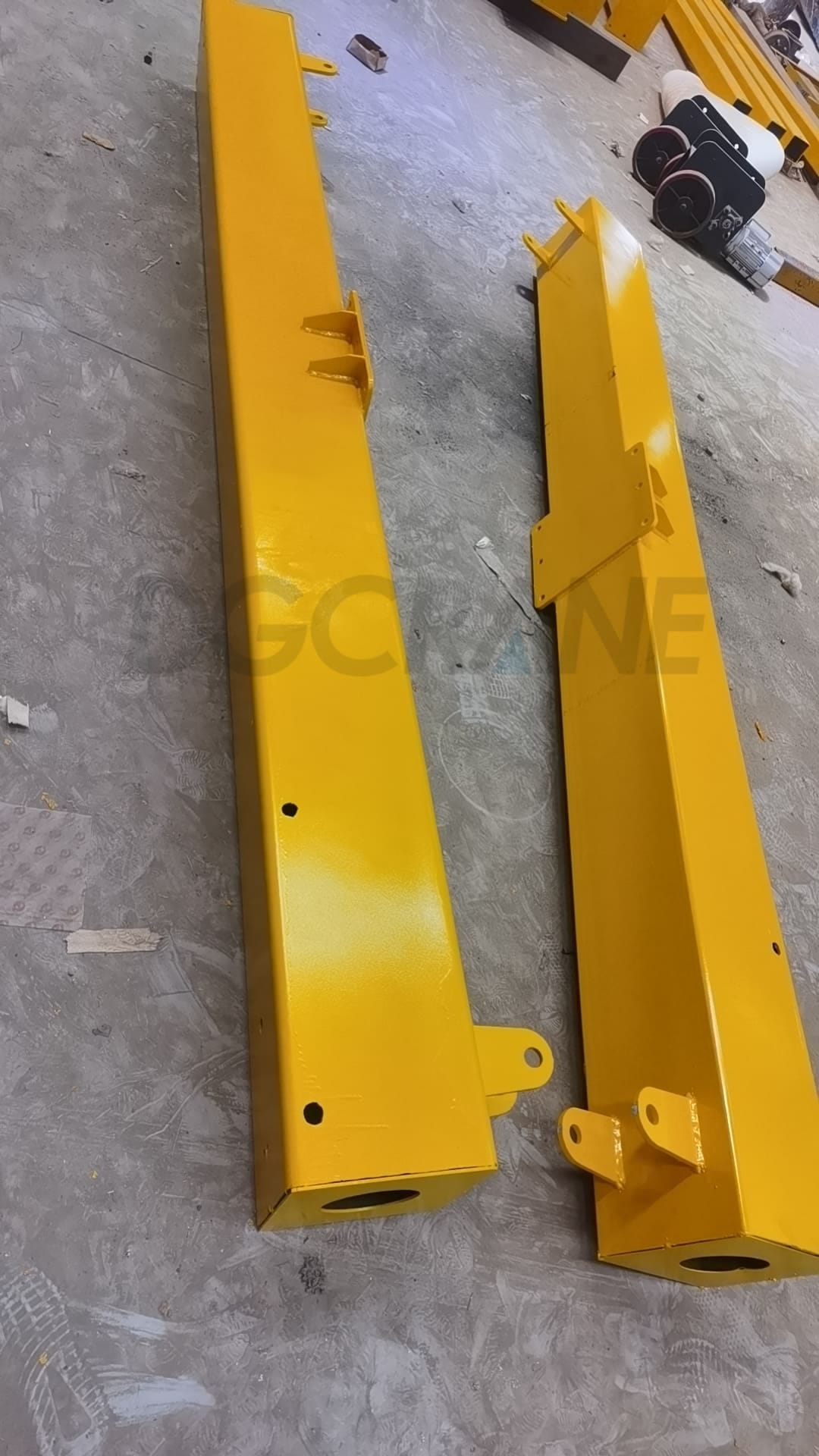 Tilpasset transportabel portalkranlevering til Argentina | DGCRANE