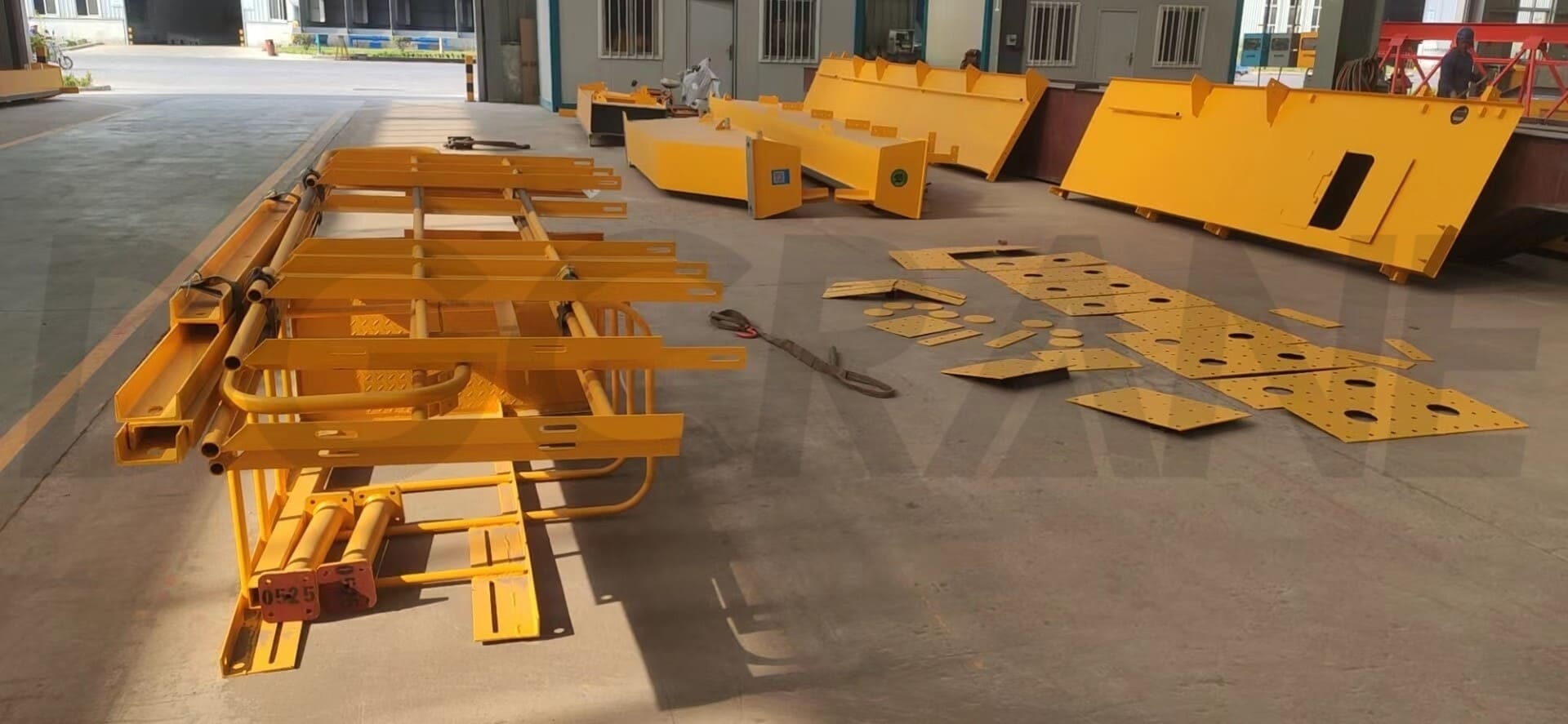 30Ton NLH European Type Double Girder Overhead Crane Exporter to Peru ...