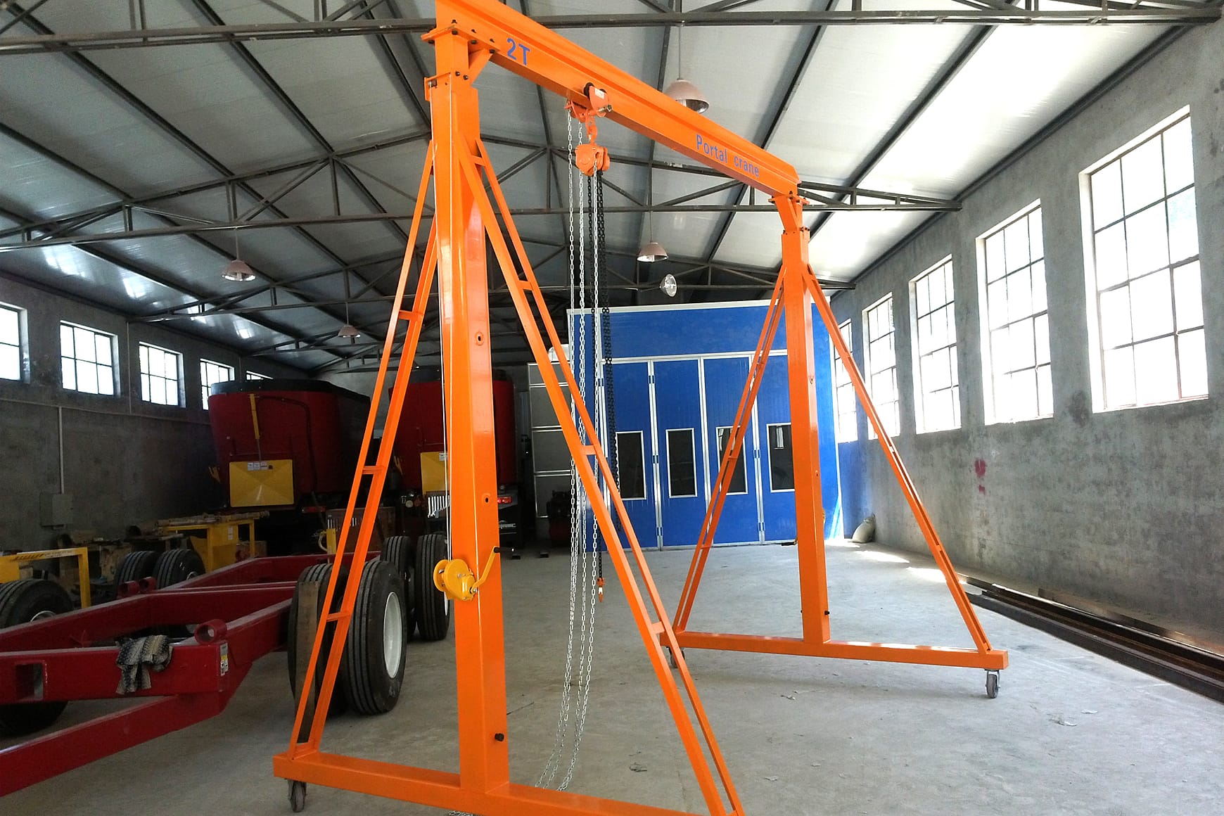 Portable Gantry Cranes Manufacturer In China | DGCRANE
