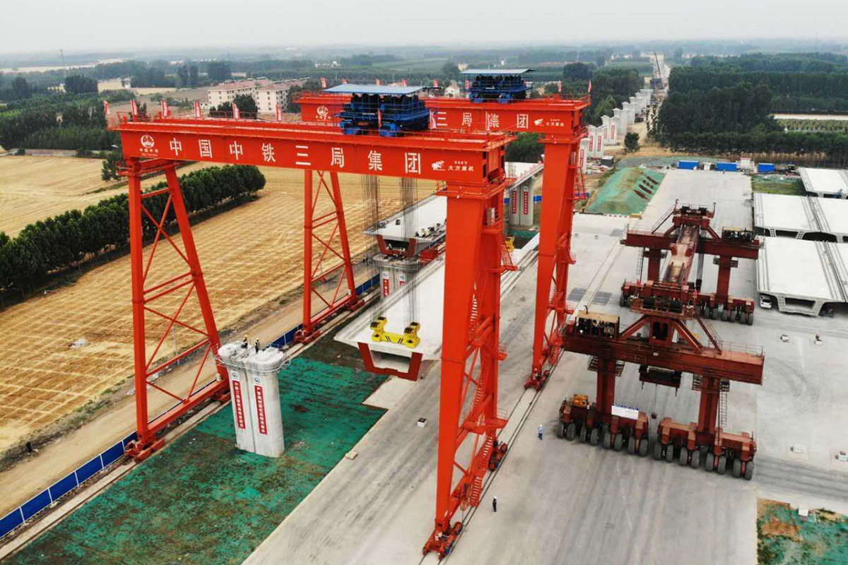 Casting Yard Gantry Cranes Manufacturer In China | DGCRANE