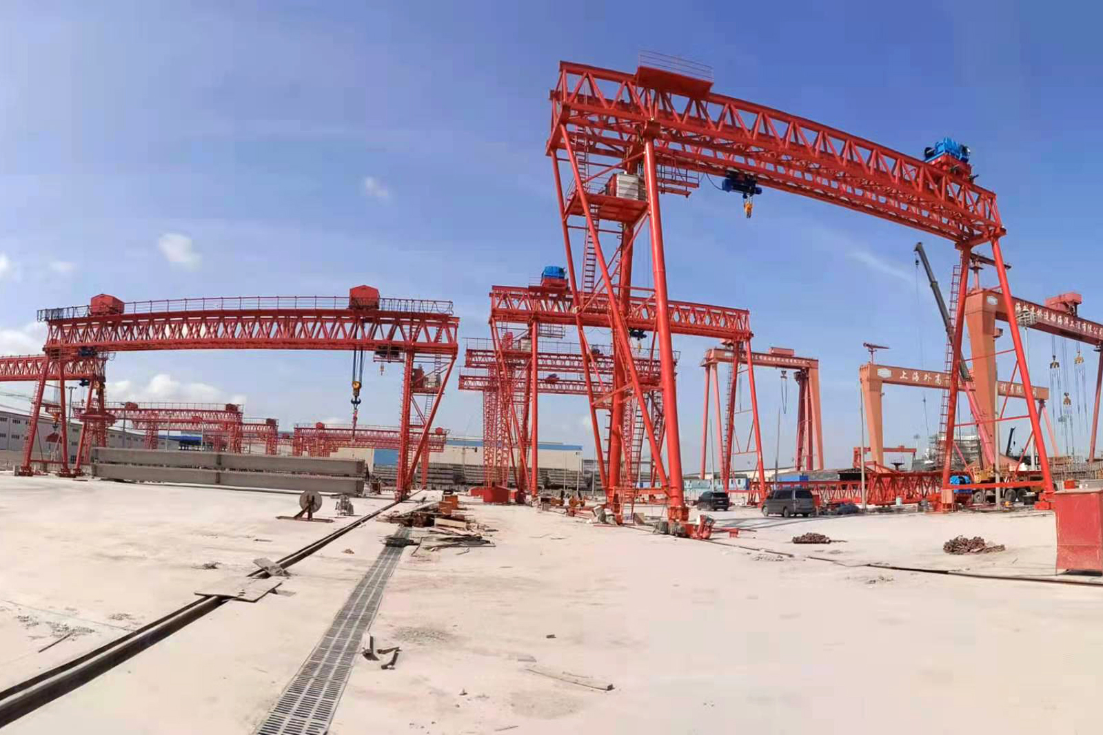 Casting Yard Gantry Cranes Manufacturer In China | DGCRANE