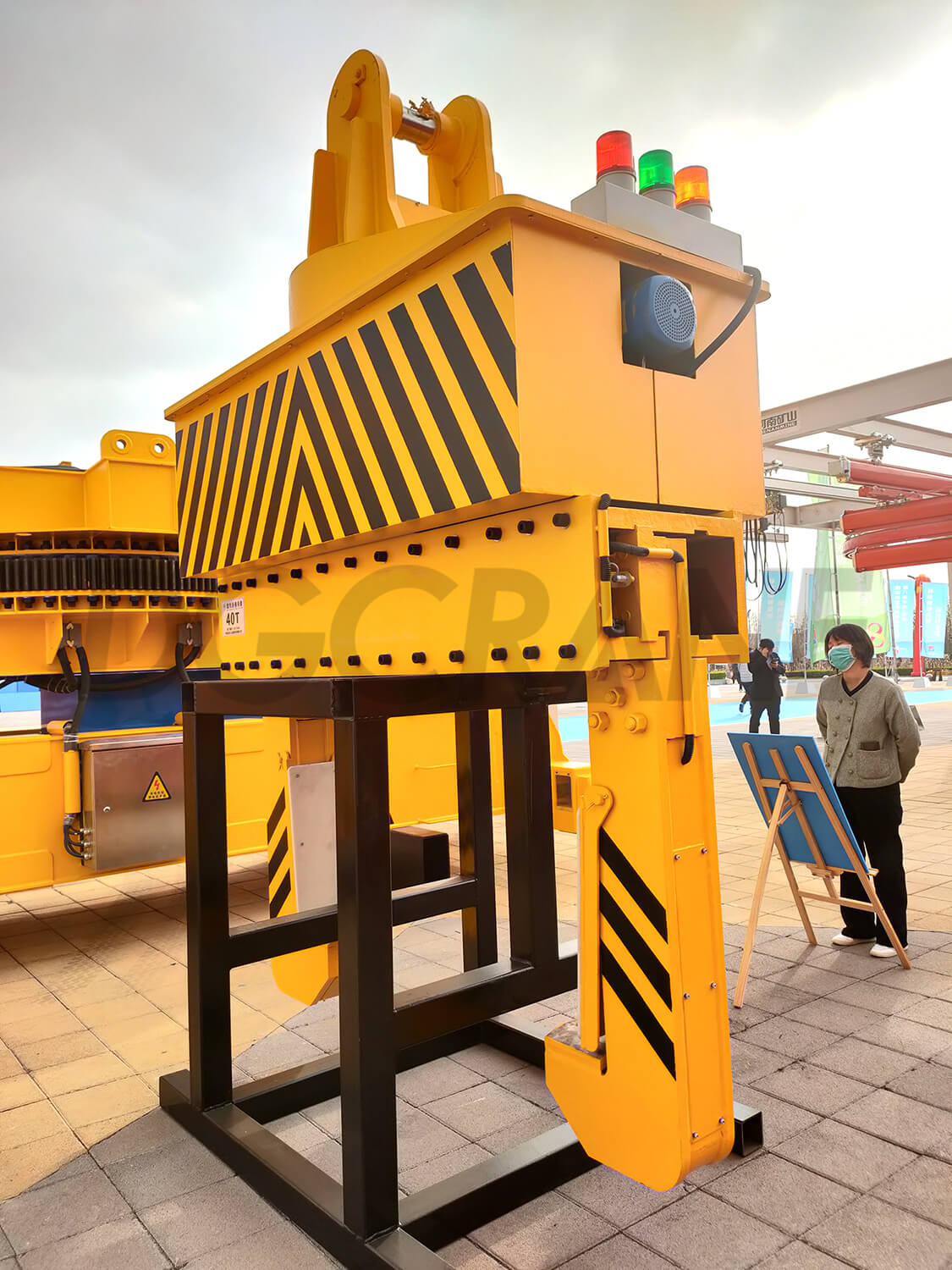 One Set NLH32 Ton Double Girder Overhead Crane Exported To Mexico | DGCRANE