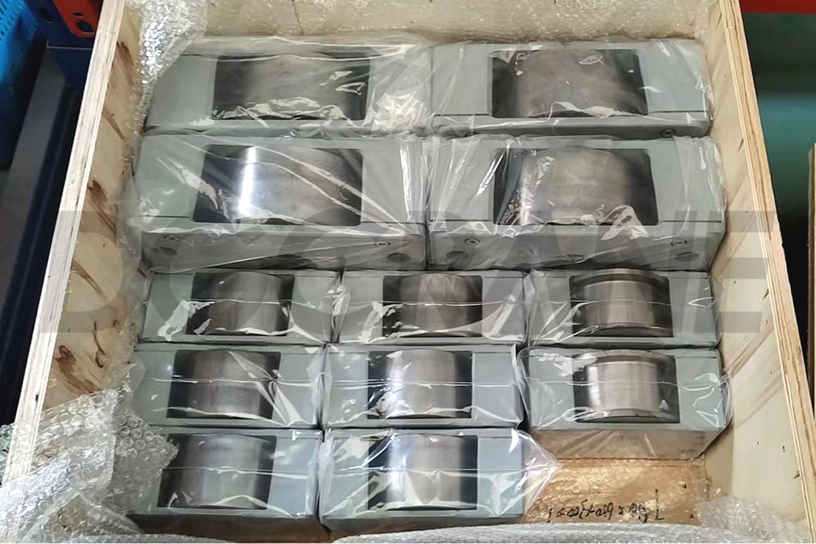 12 sets of 125mm and 200mm DRS wheel exported to Russia | DGCRANE