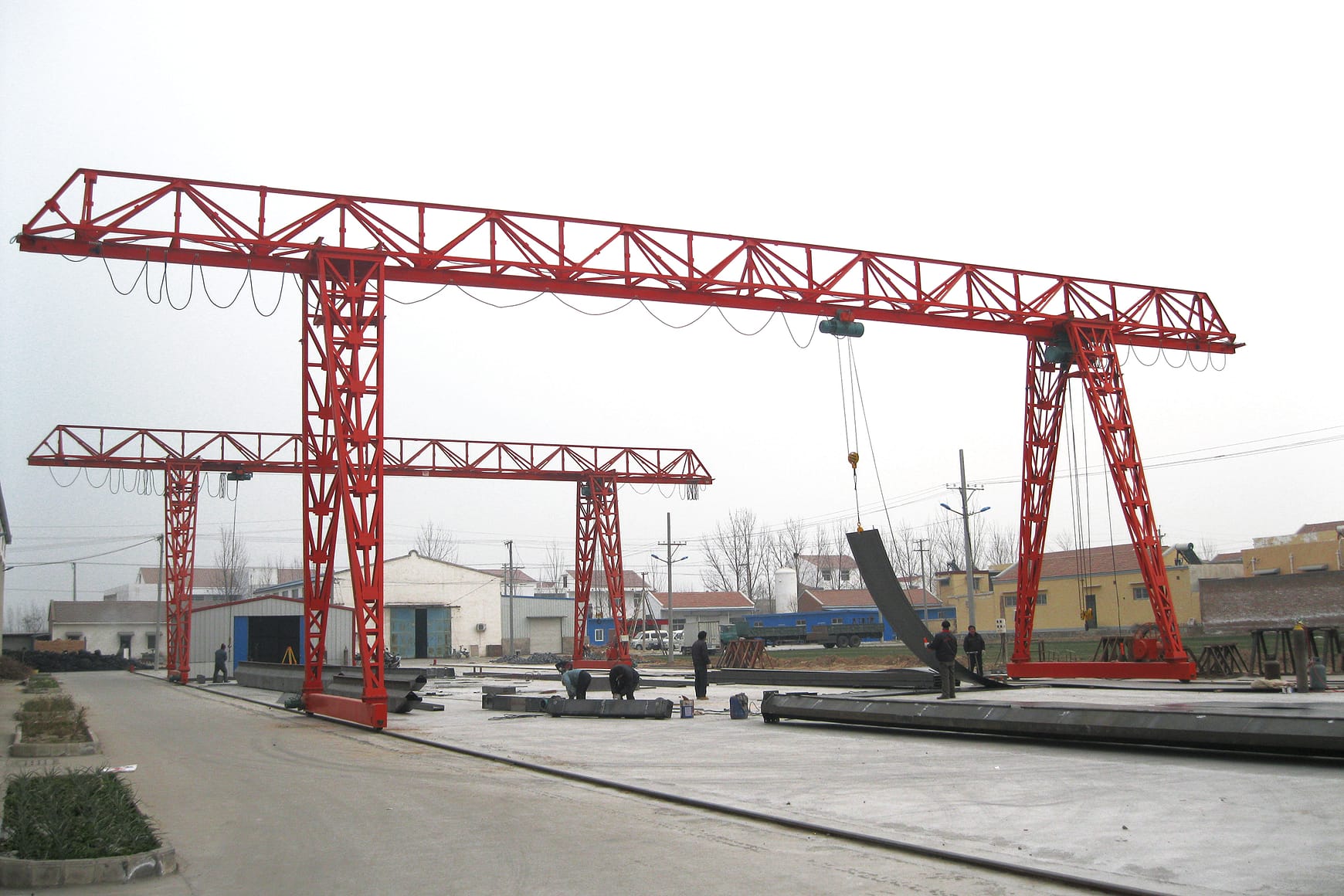 Single Girder Gantry Cranes Price | DGCRANE