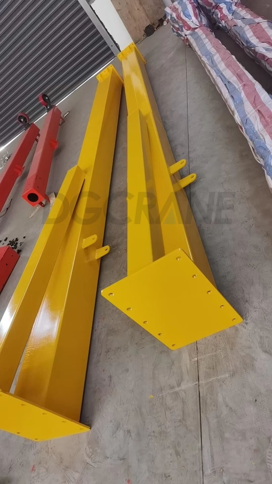 Tilpasset transportabel portalkranlevering til Argentina | DGCRANE