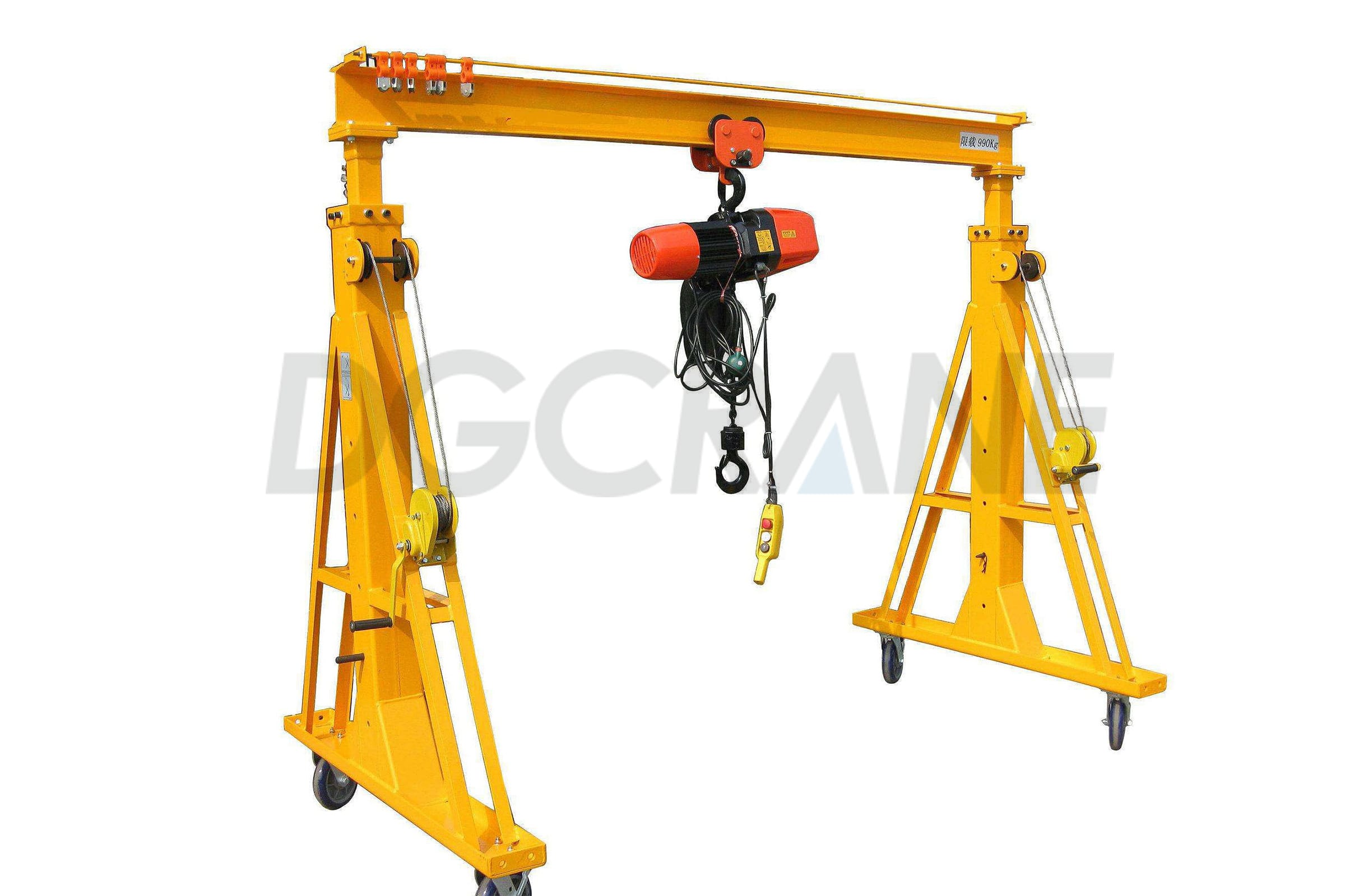 Maliit na Portable Gantry Crane: Pagpili ng Indoor Crane | DGCRANE