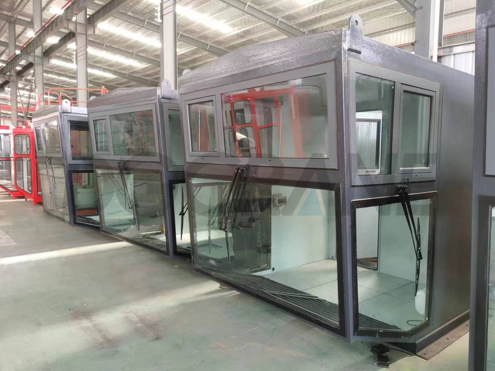 4 Sets of Crane Cabin Delivery to Russia | DGCRANE