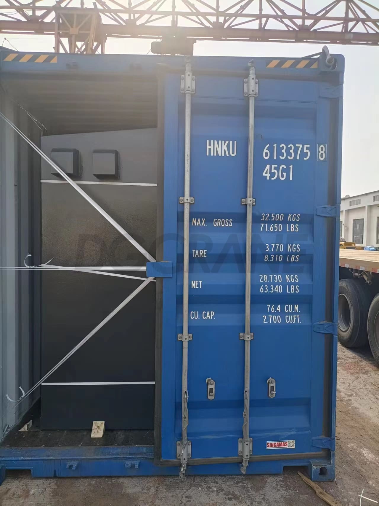 4 sæt krankabinelevering til Rusland | DGCRANE