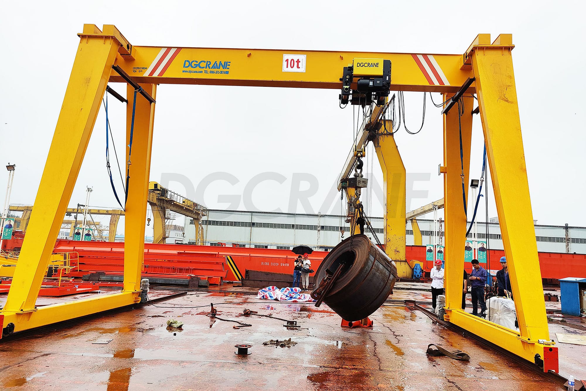 5 Types of Cranes Used in Factories | DGCRANE