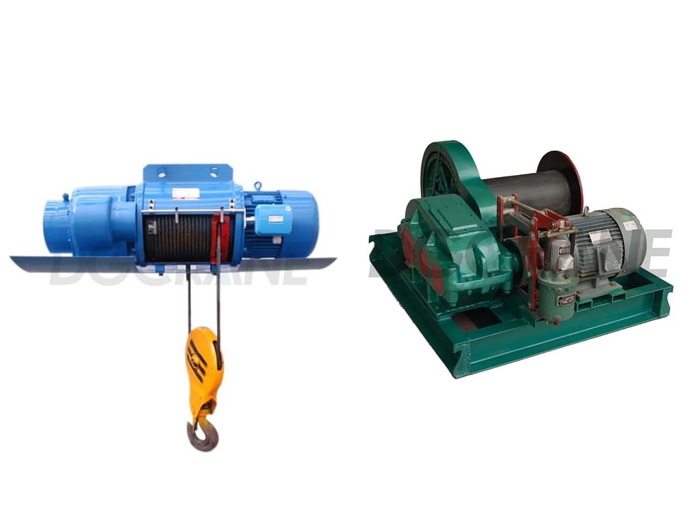 Palan vs treuil : un palan peut-il être remplacé par un treuil ? | DGCRANE